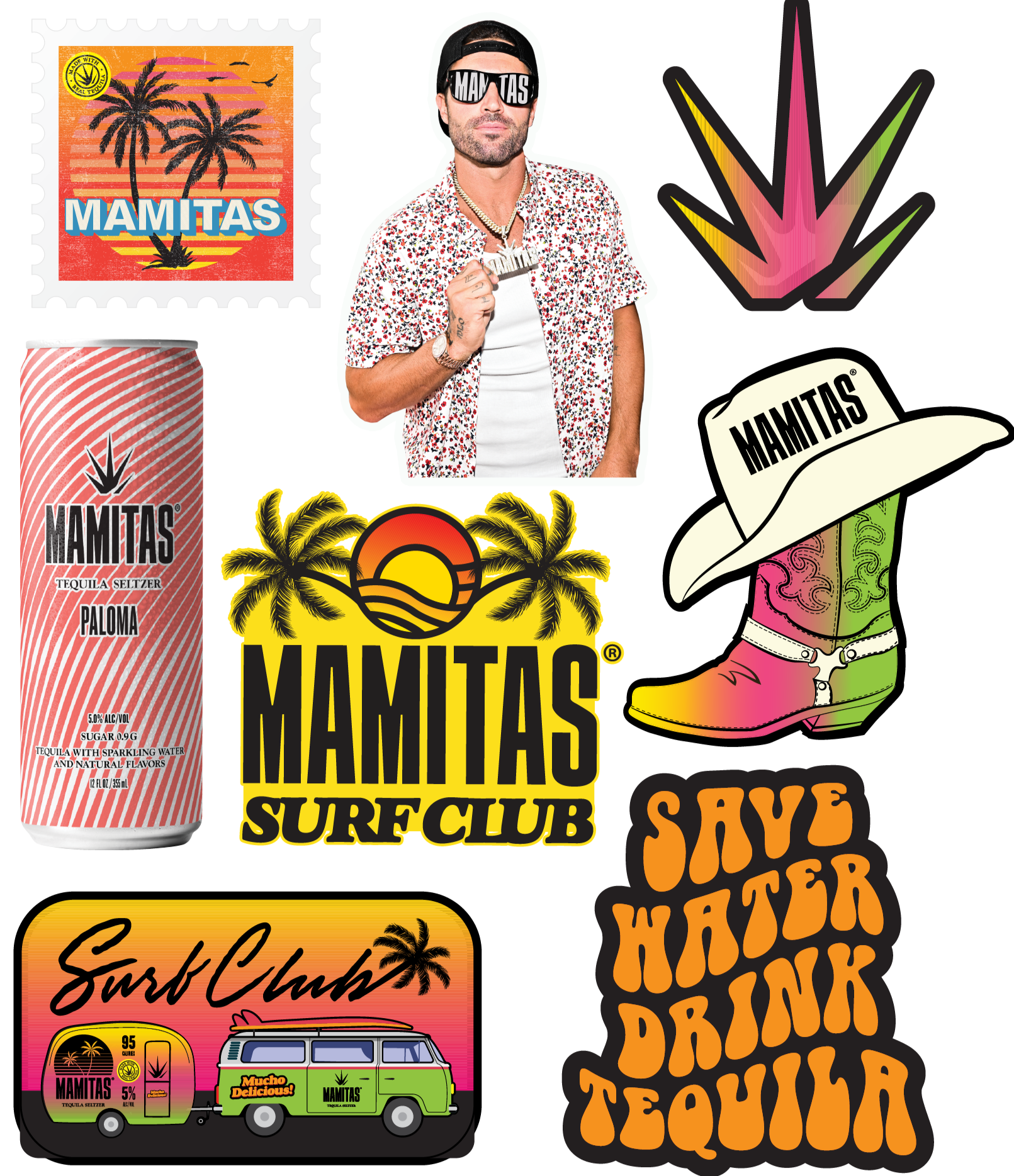 Mamitas Multi Sticker Pack – Mamitas Shop